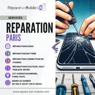 Réparation APPLE, SAMSUNG, HUAWEI, GOOGLE, XIAOMI, OPPO, ONE PLUS, LG ...